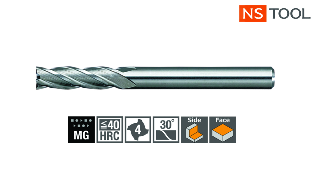 NCM-4 - Dao phay ngón vừa Champion Solid 4 me - phulongtools.com