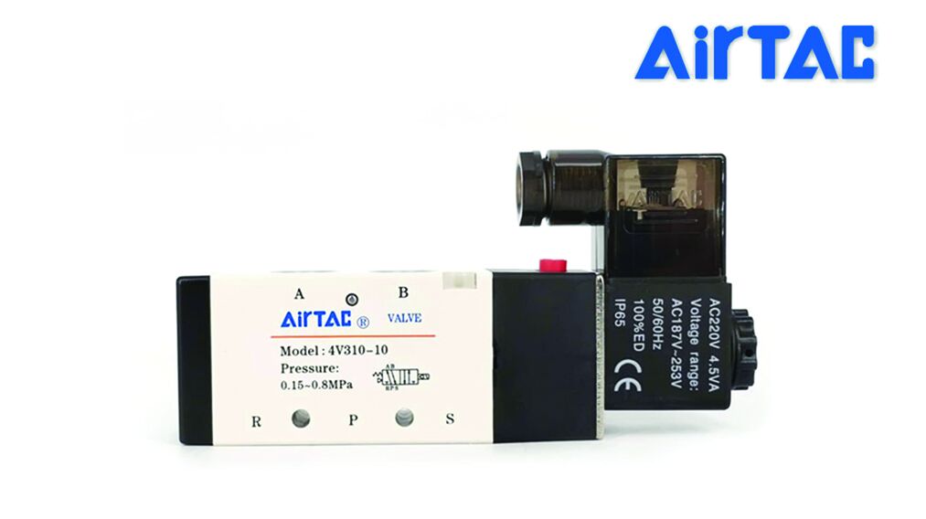 Van điện từ khí nén Airtac 4V320-10 Van 5/2 - phulongtools.com