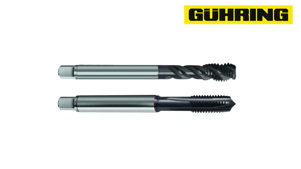 Mũi taro xoắn thẳng M4 M6 Guhring cho thép, inox, gang, nhôm